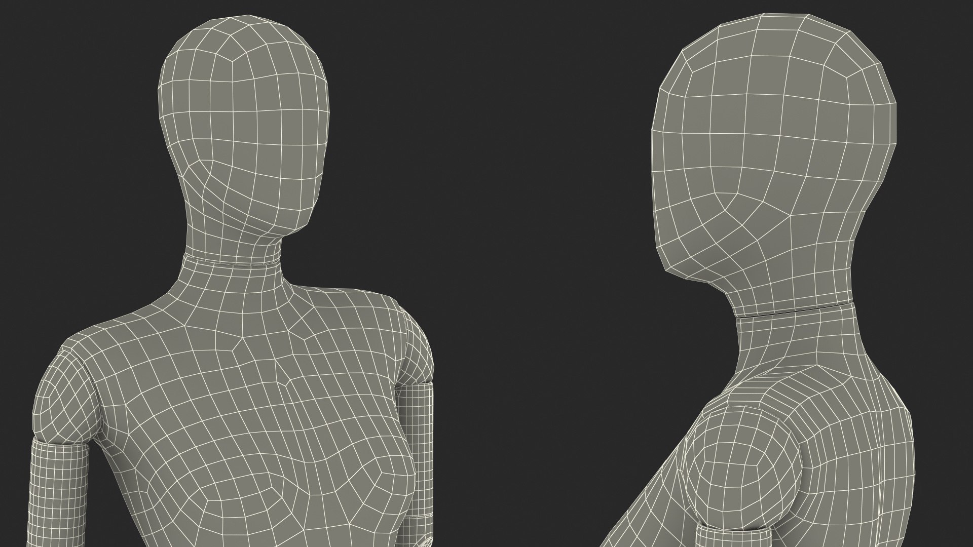 3D model Flexible Female Mannequin Walking Pose - TurboSquid 1845131