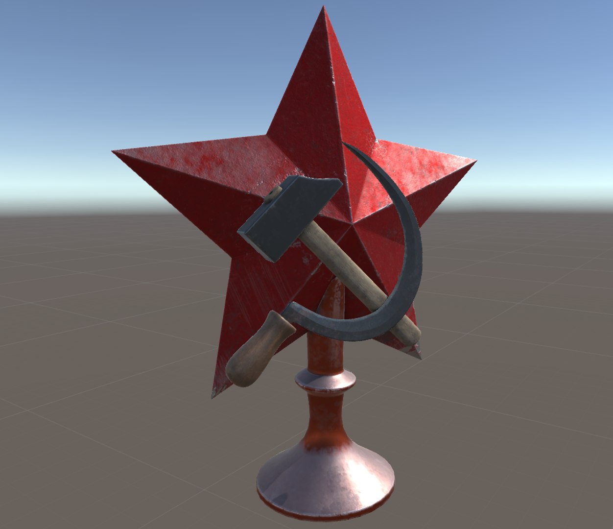 3D Soviet Star - TurboSquid 1164648
