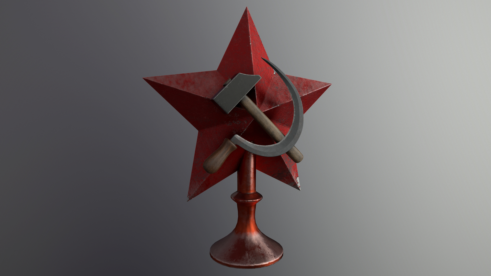 3D Soviet Star - TurboSquid 1164648