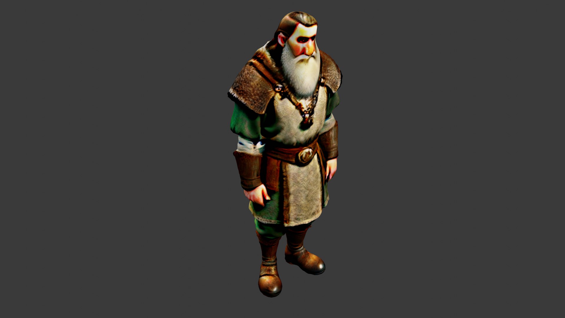 3D Old Poor Man Model - TurboSquid 2127317