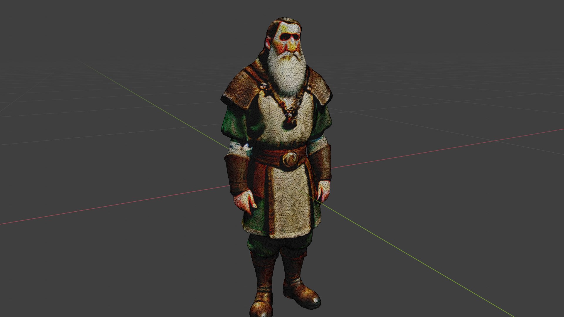 3D Old Poor Man Model - TurboSquid 2127317