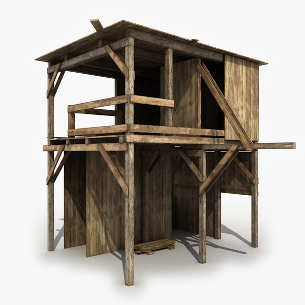 3d old barn model