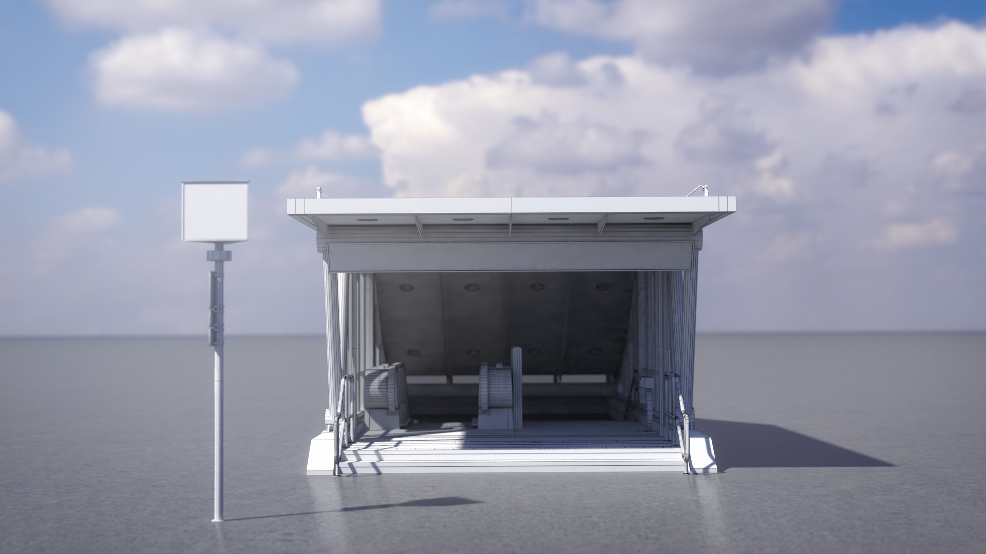 3d Mrt Exit 02 Model Turbosquid 2203489