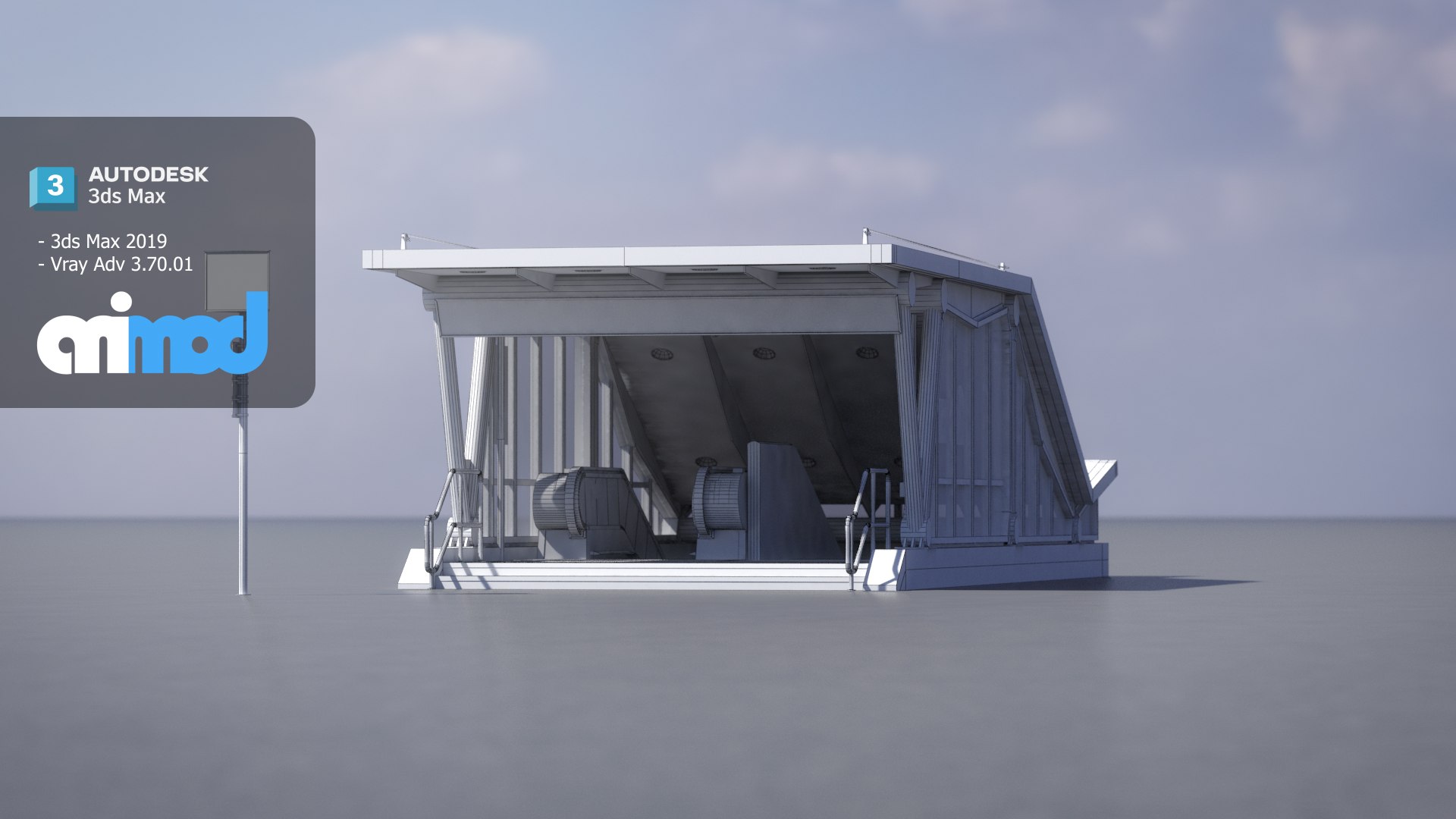 3D MRT Exit 02 Model - TurboSquid 2203489