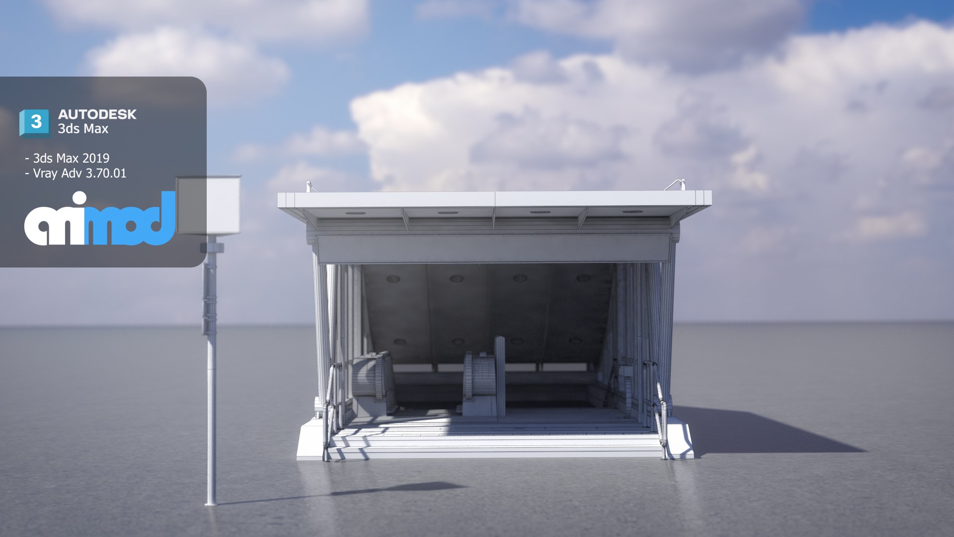 3D MRT Exit 02 Model - TurboSquid 2203489