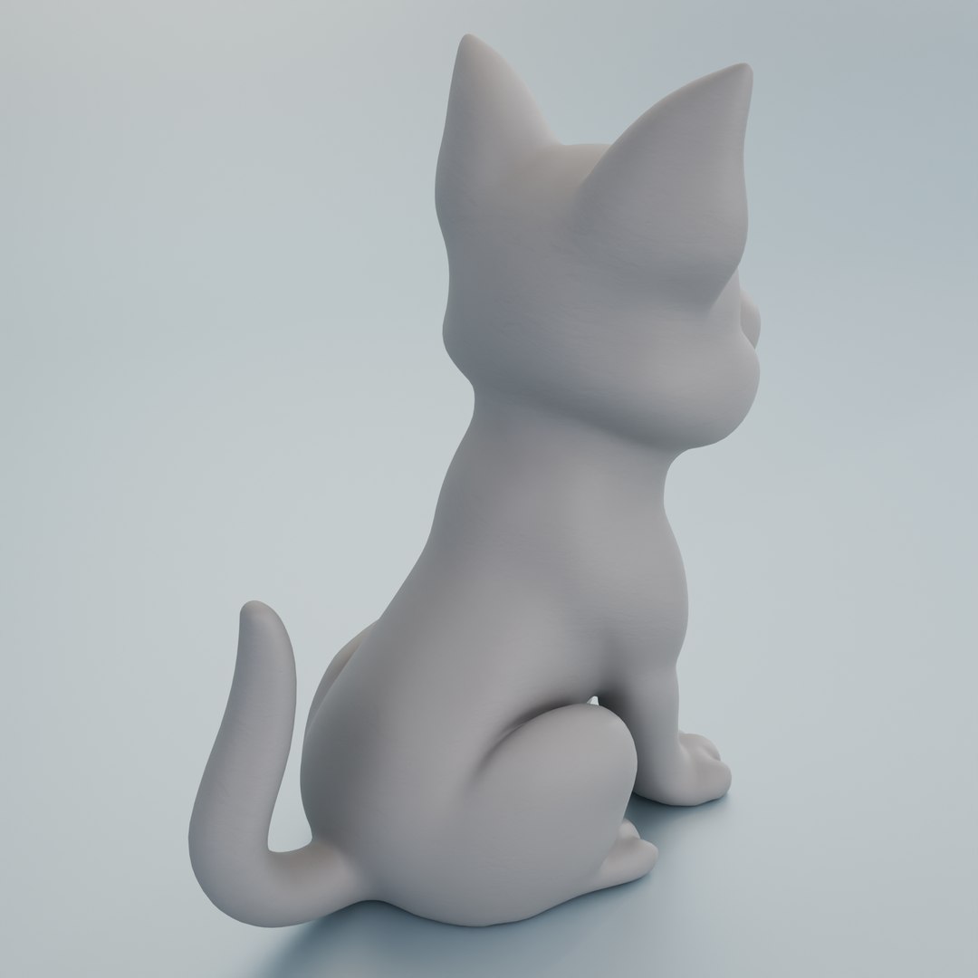 3D Cartoon Dog Figure - TurboSquid 2325405