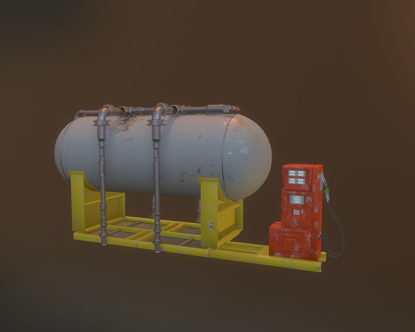 Gas Pump 3D Model - TurboSquid 1937257