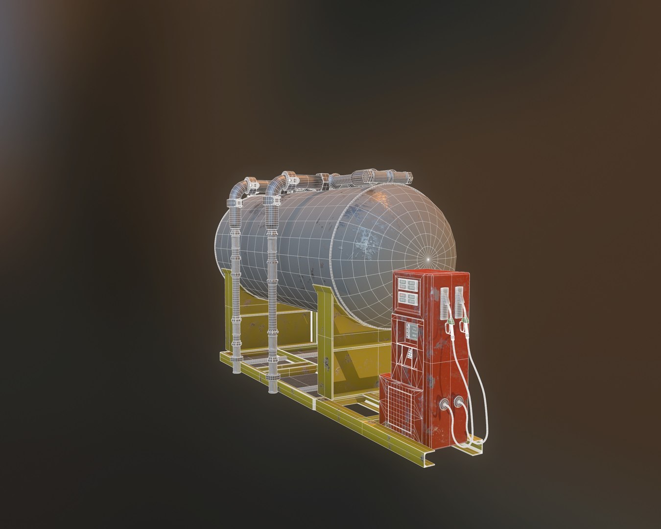 Gas Pump 3D Model - TurboSquid 1937257