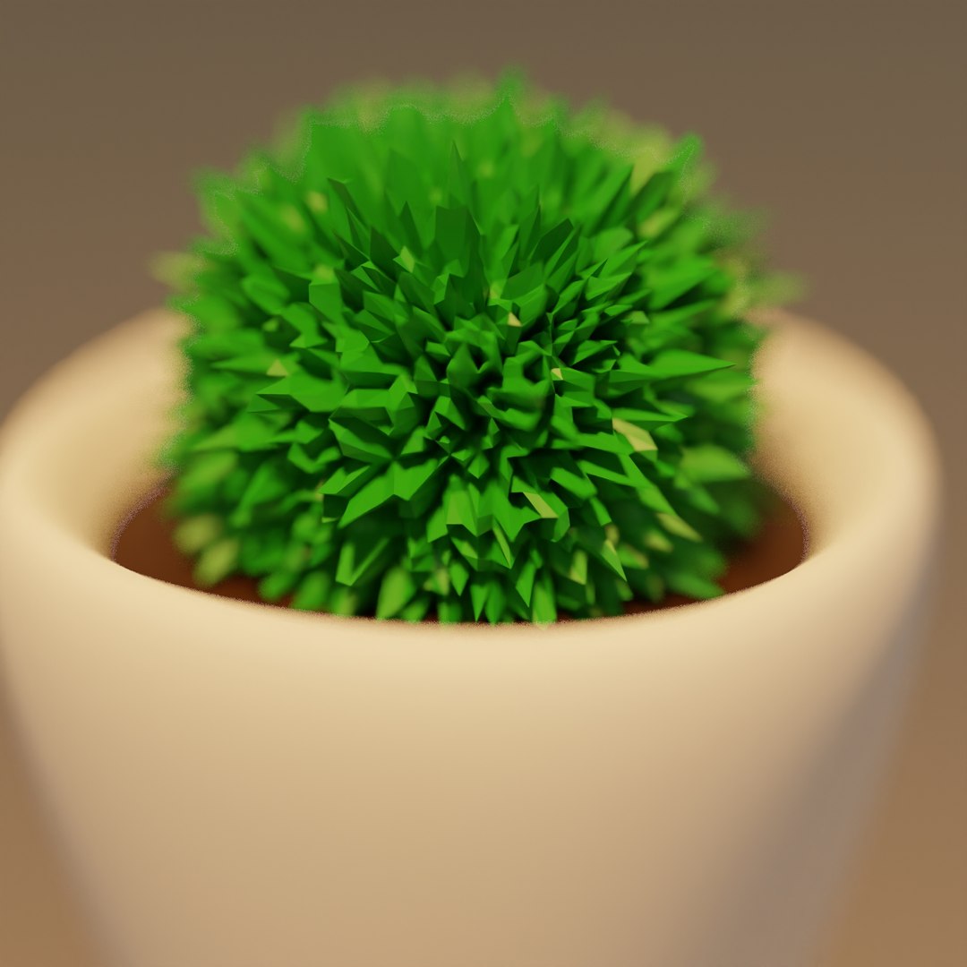 Low Poly Plants 3D Model - TurboSquid 2016911
