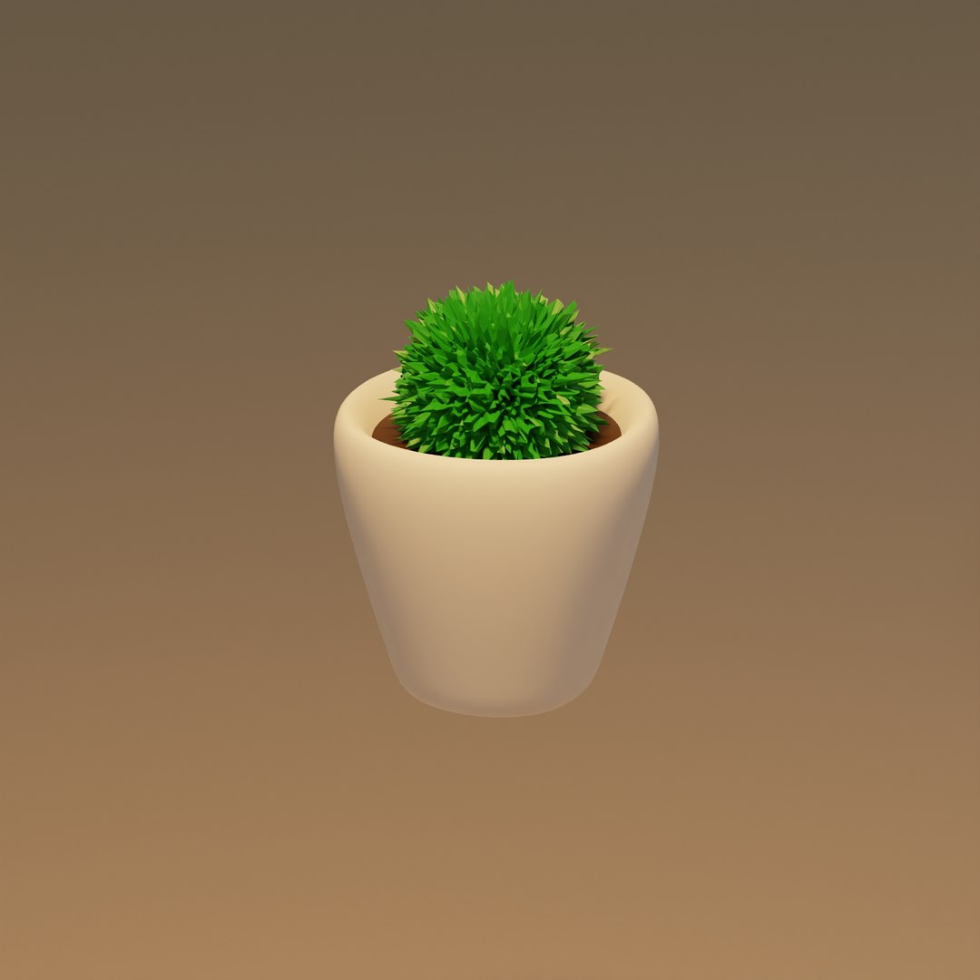 Low Poly Plants 3D Model - TurboSquid 2016911