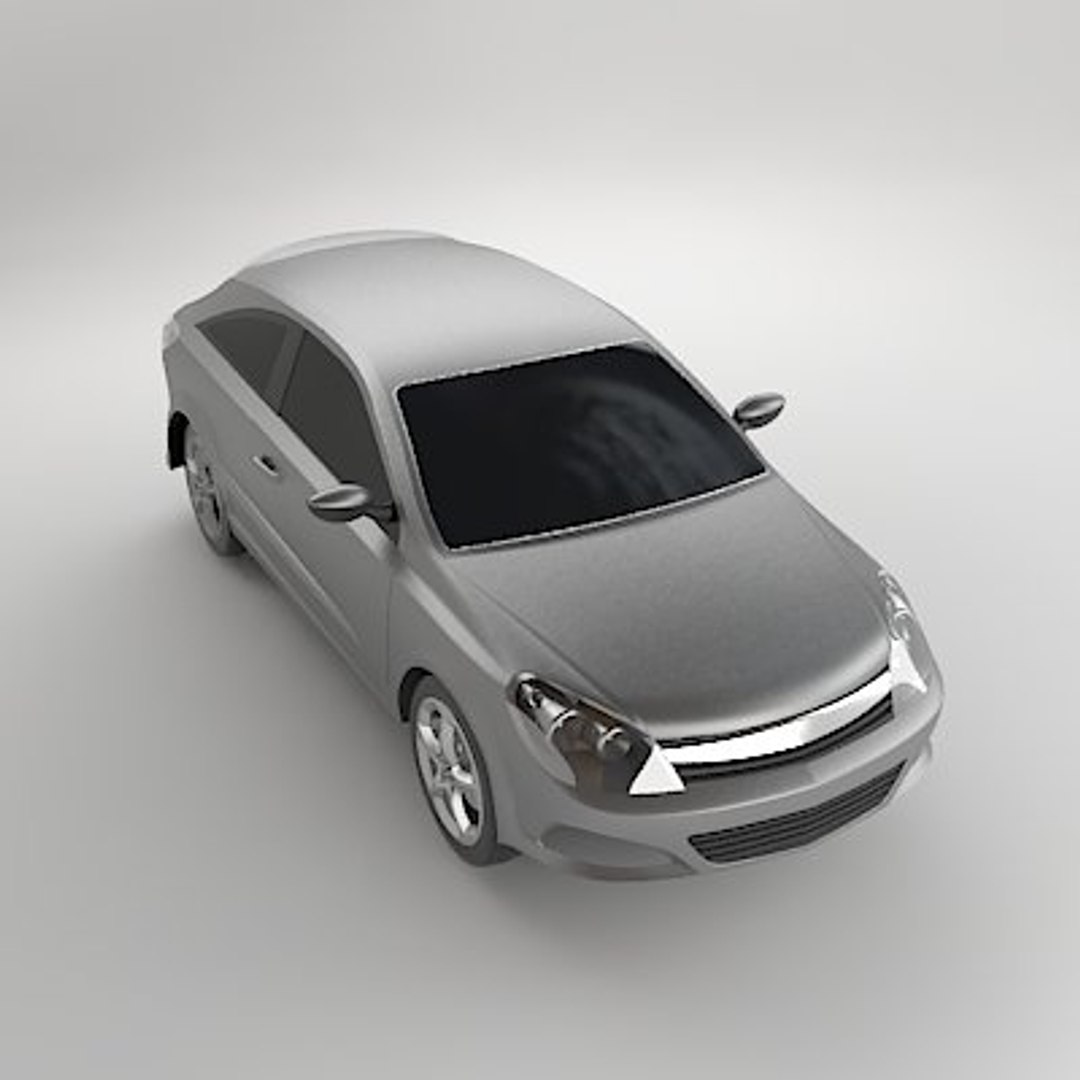 3d Standar Car Model