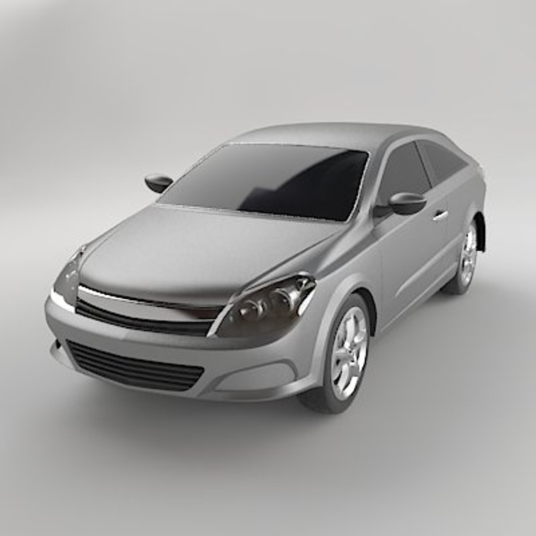 3d Standar Car Model