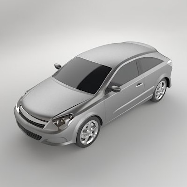 3d standar car model