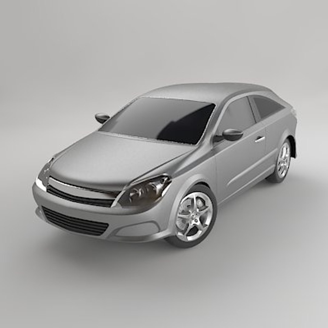 3d Standar Car Model