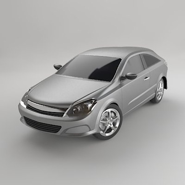 3d standar car model