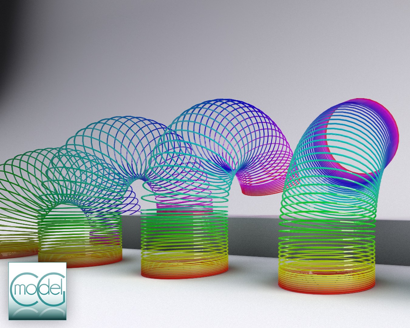 Slinky Toy 3d Model