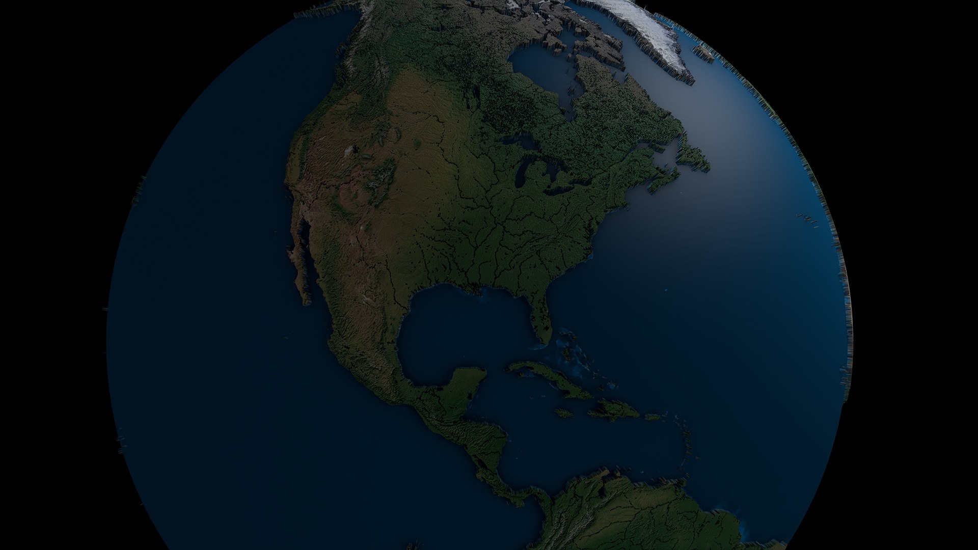 Earth World Globe Map 3D - TurboSquid 1990953