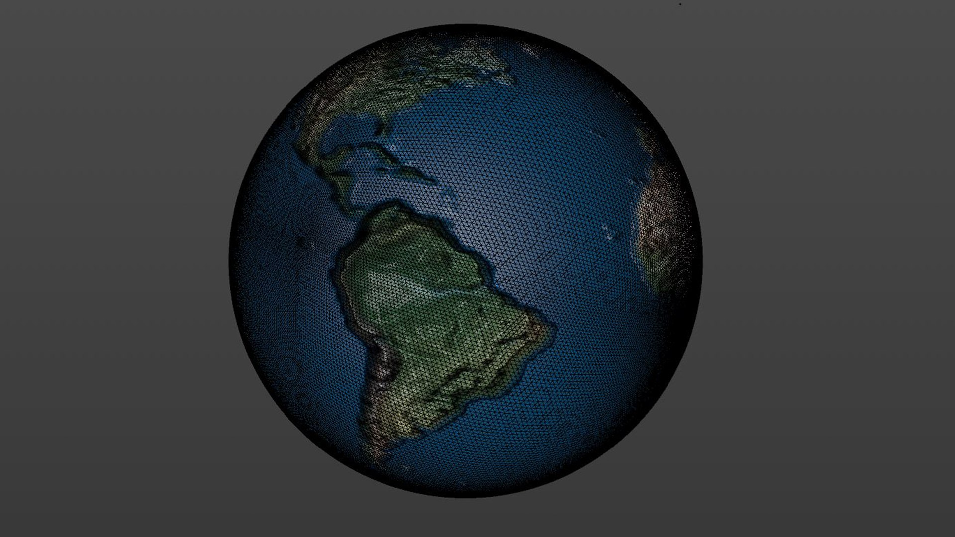 Earth World Globe Map 3D - TurboSquid 1990953