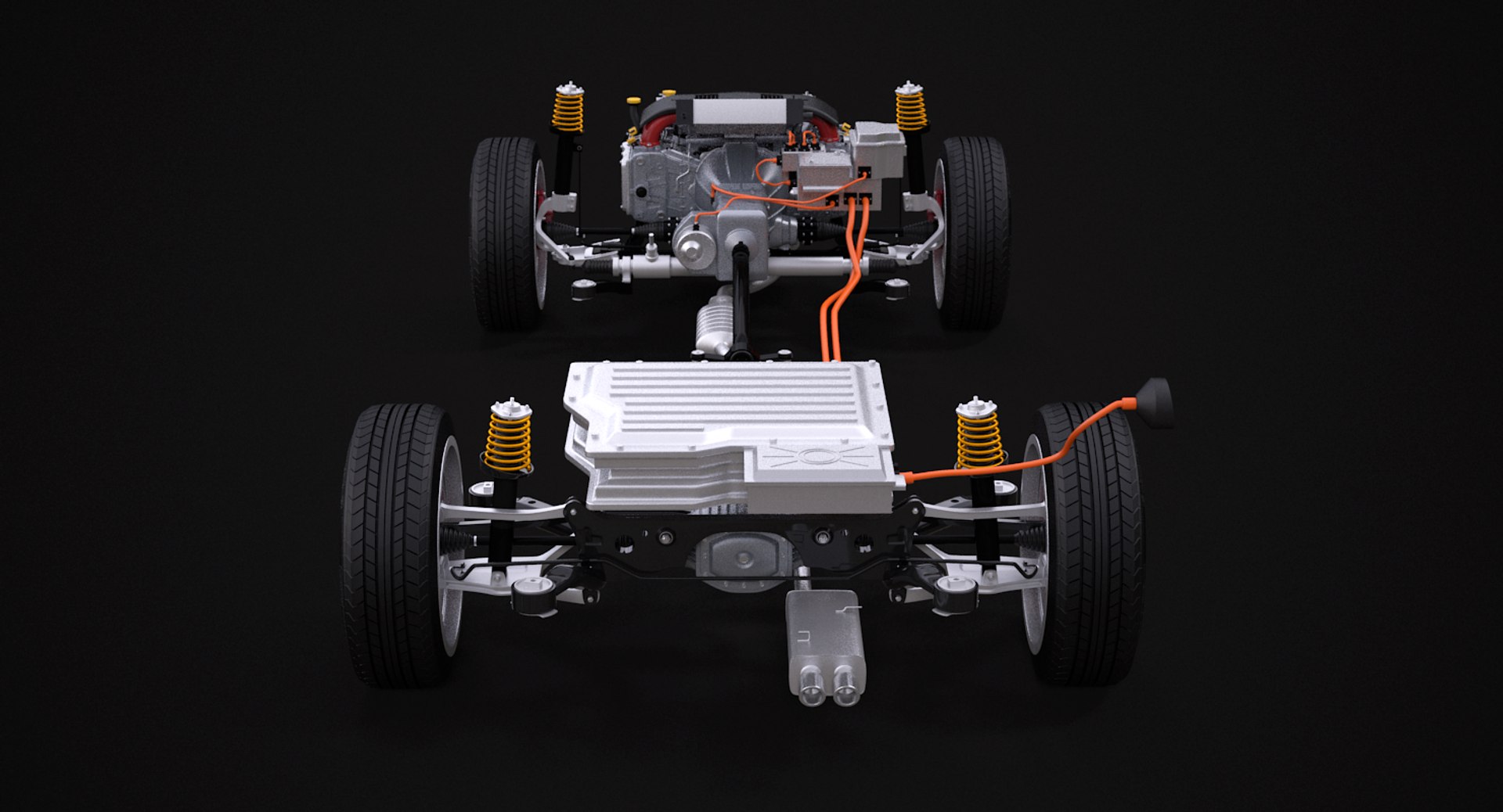 3D Electric Suspension 4x4 Hybrid - TurboSquid 1503753
