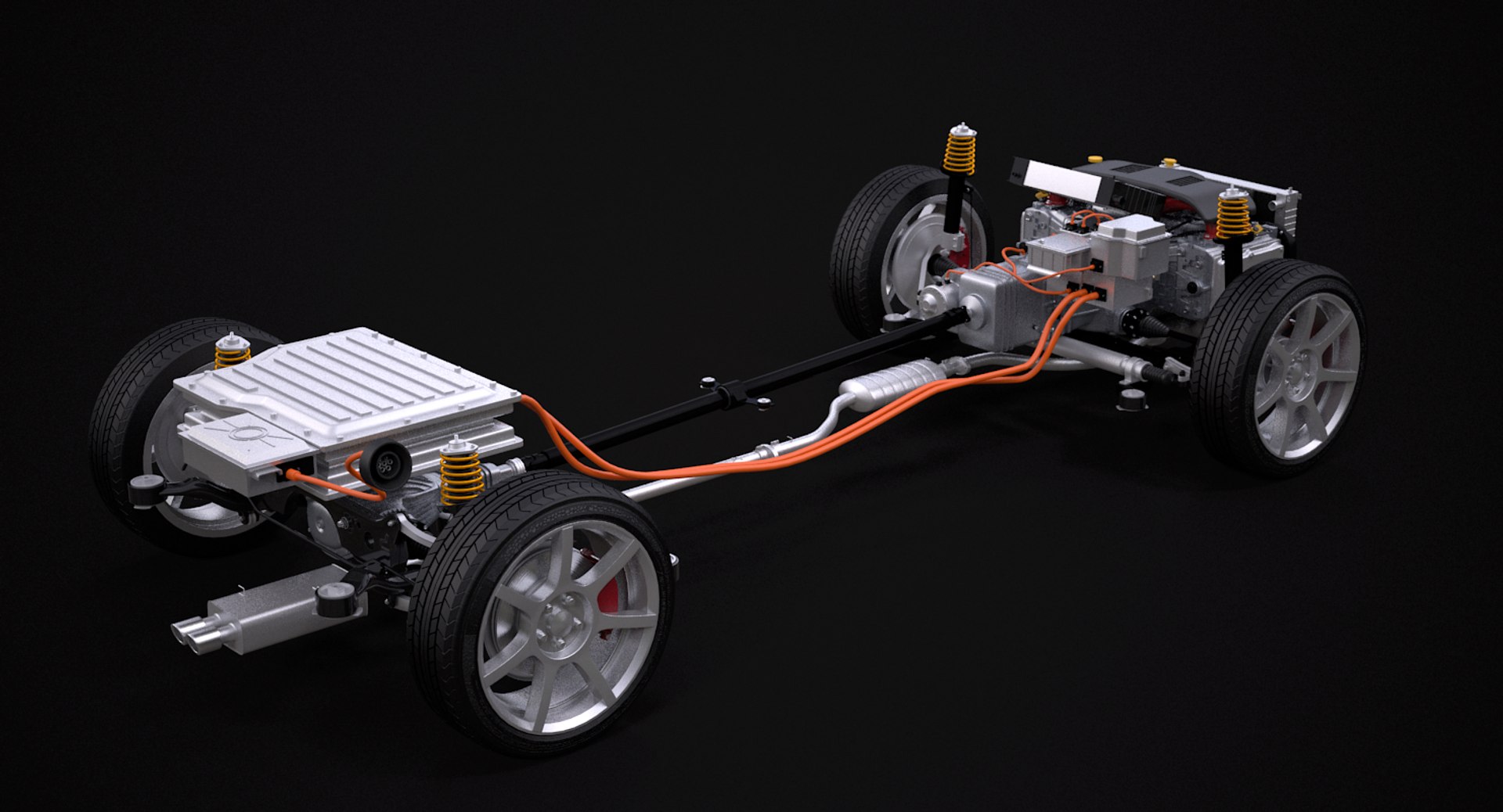 3D Electric Suspension 4x4 Hybrid - TurboSquid 1503753