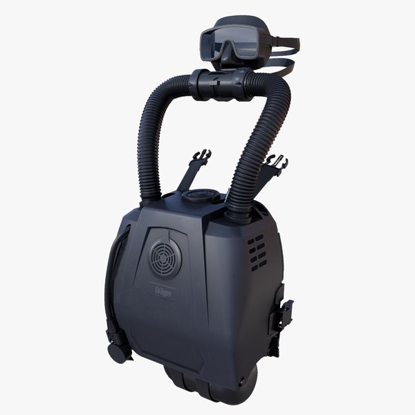 modelo 3d Rebreather de buceo táctico LAR 8000 - TurboSquid 2357335