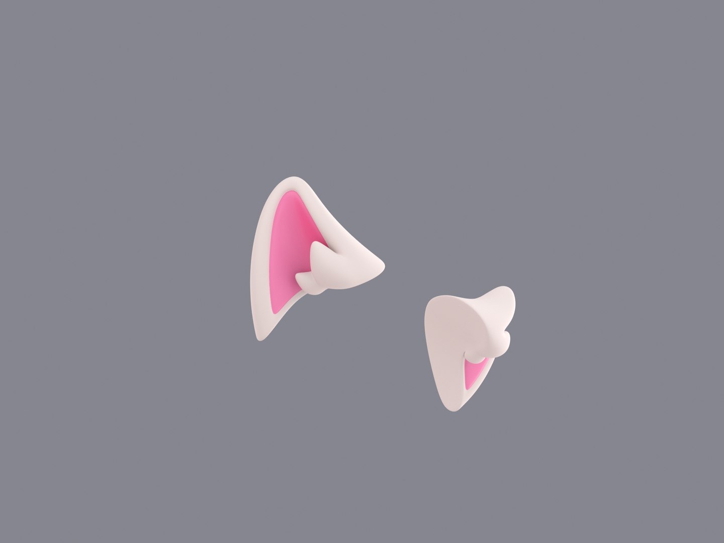 3D Cat Ears Model - TurboSquid 1740448