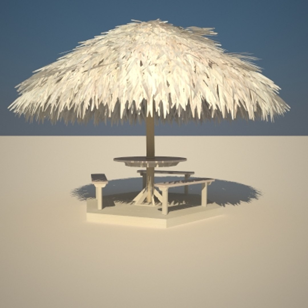 3d Model Parasol