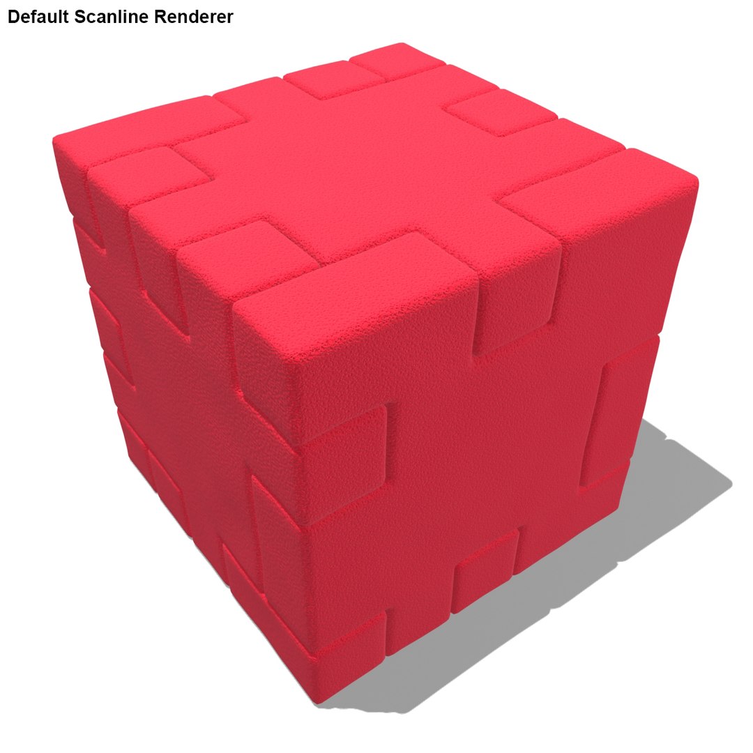 3d Happy Cube Set Model