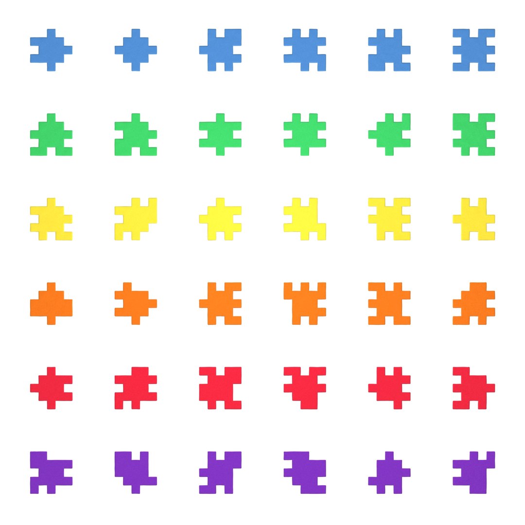 3d Happy Cube Set Model