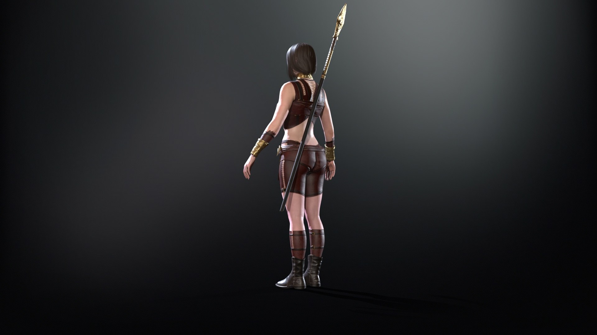 Defender Girl 3 3D Model - TurboSquid 2166966
