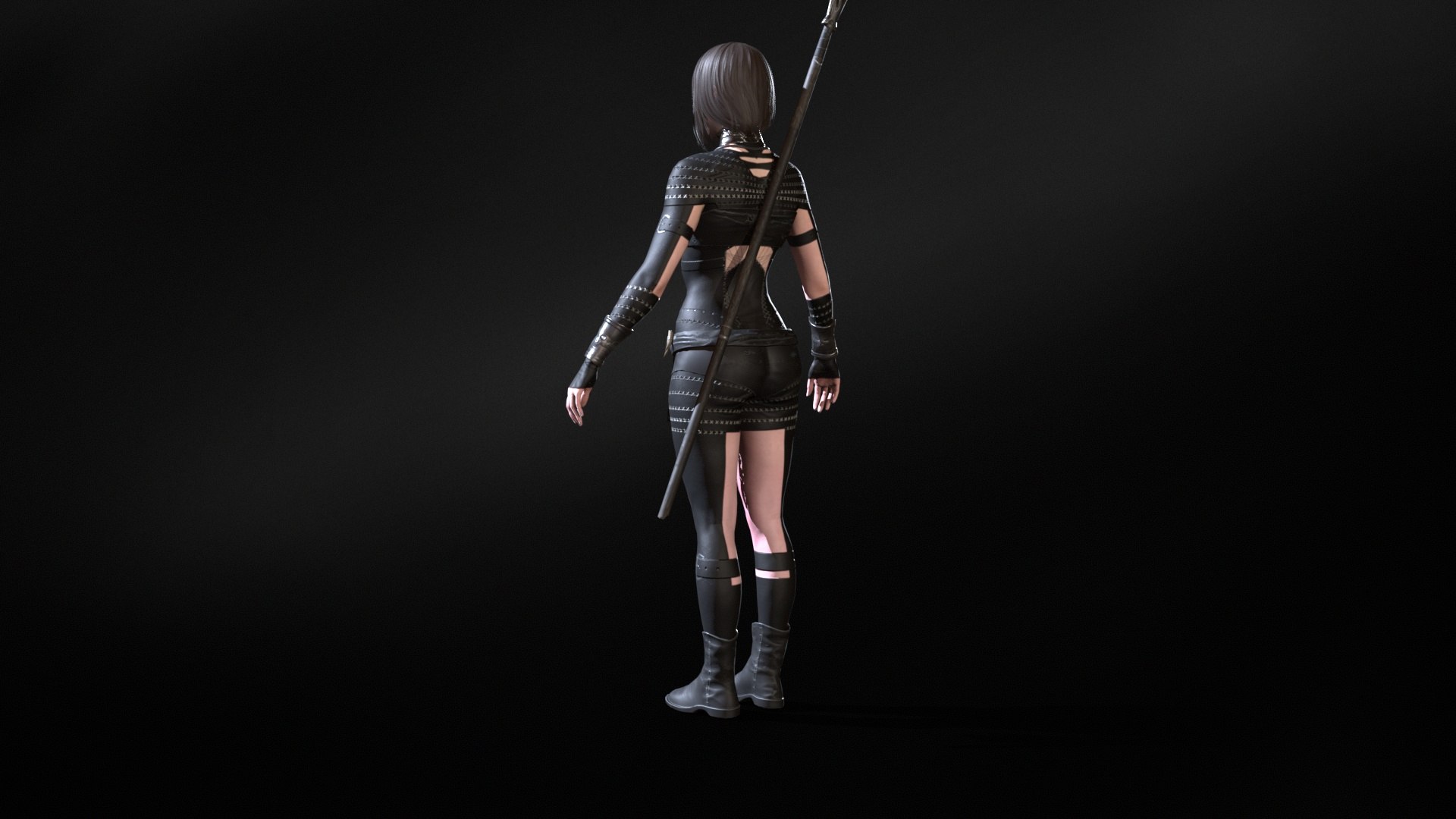 Defender Girl 3 3D Model - TurboSquid 2166966