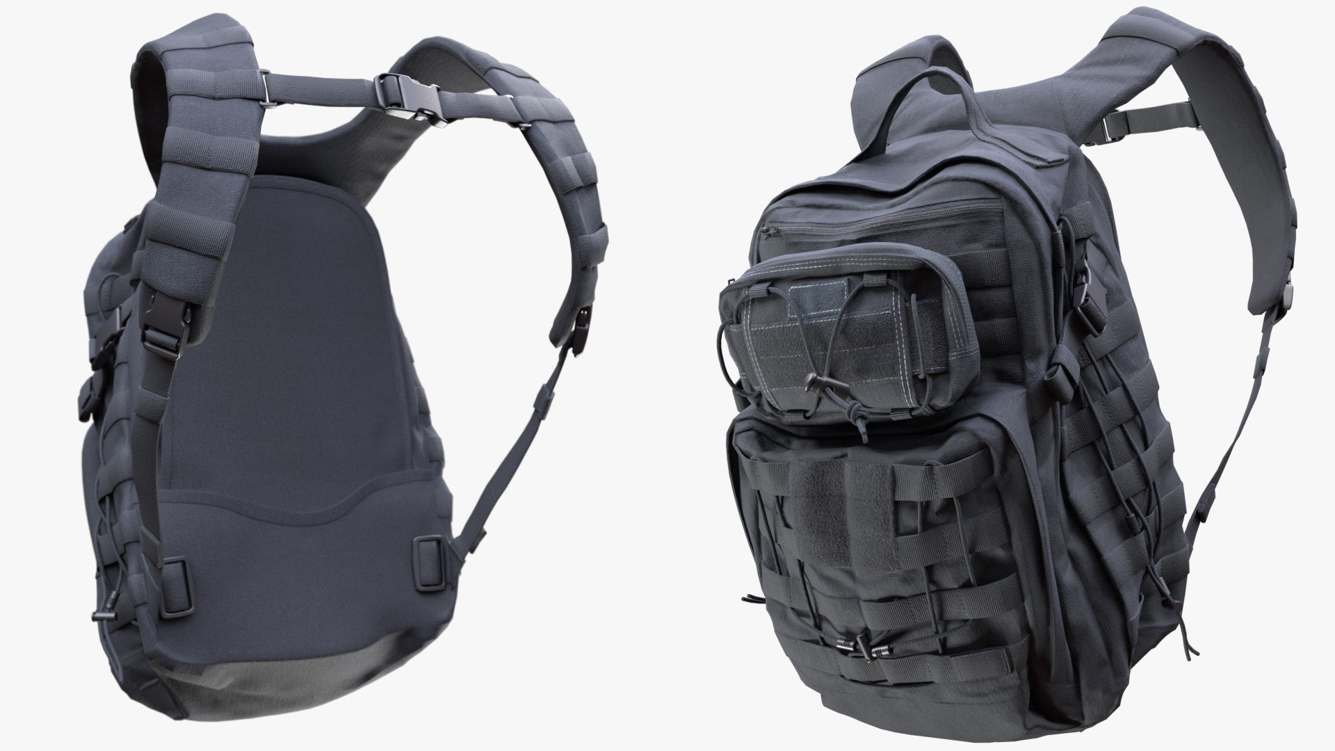 3D Backpack 112 - All MH Bodies UE5 Skeletons - Rigged Model ...