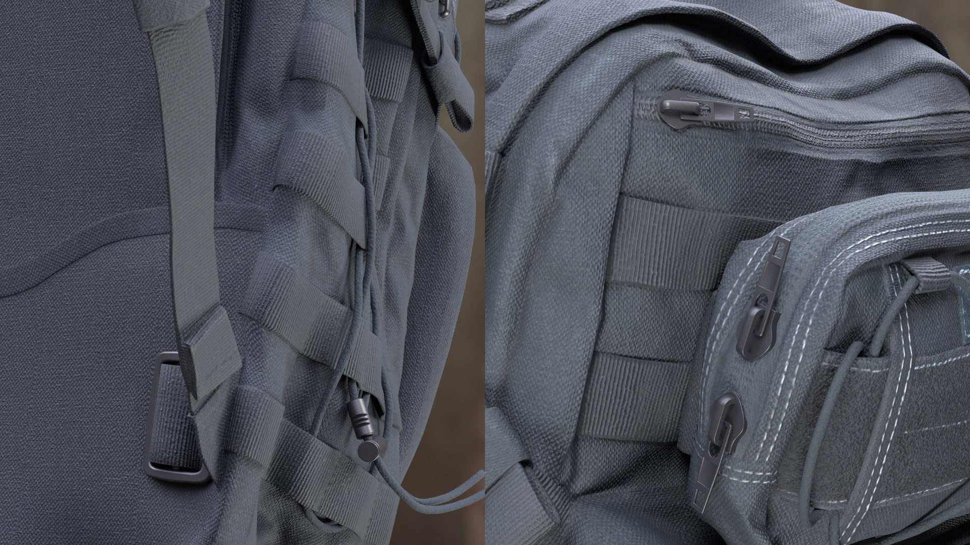 3D Backpack 112 - All MH Bodies UE5 Skeletons - Rigged Model ...