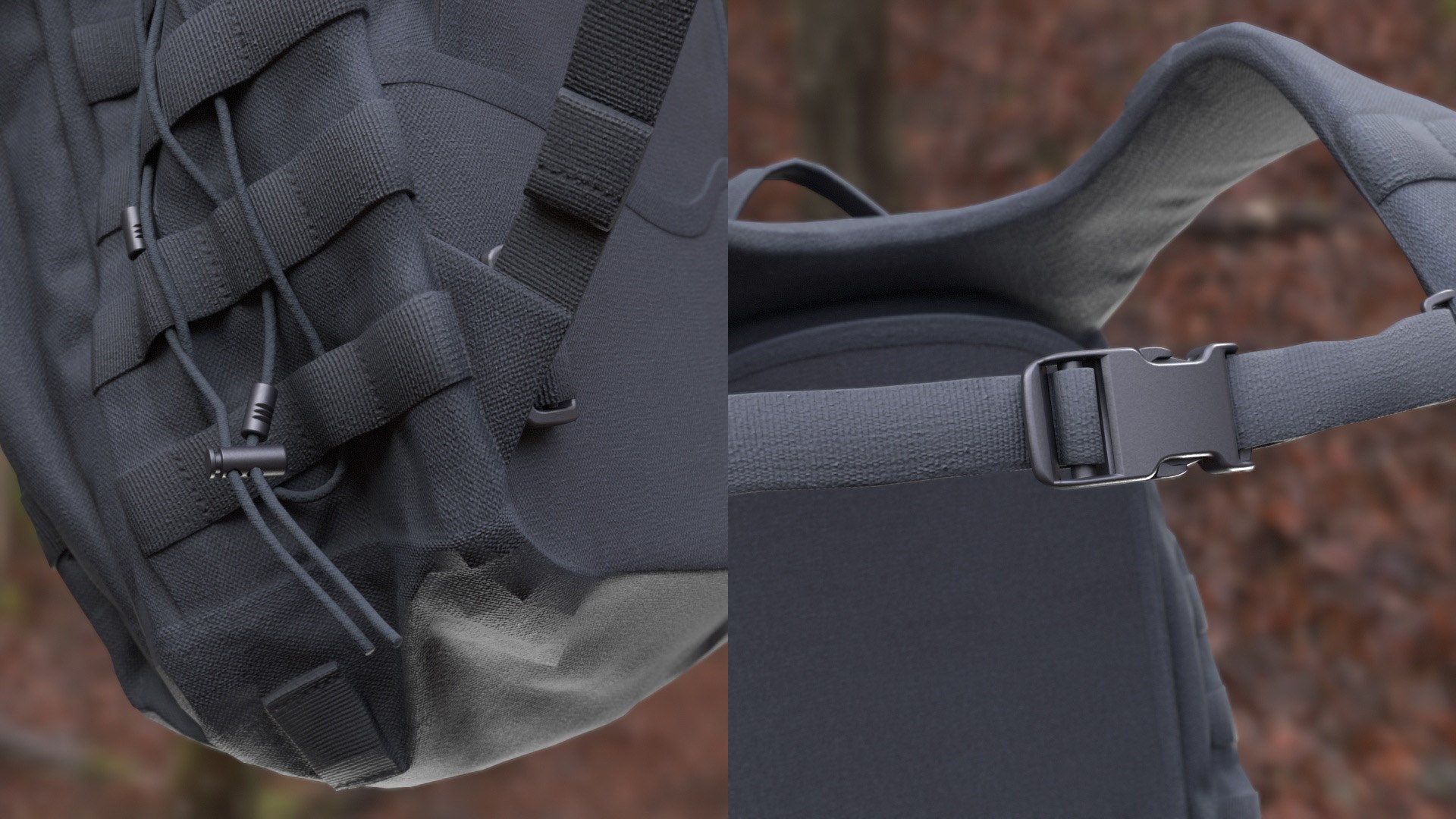 3D Backpack 112 - All MH Bodies UE5 Skeletons - Rigged Model ...