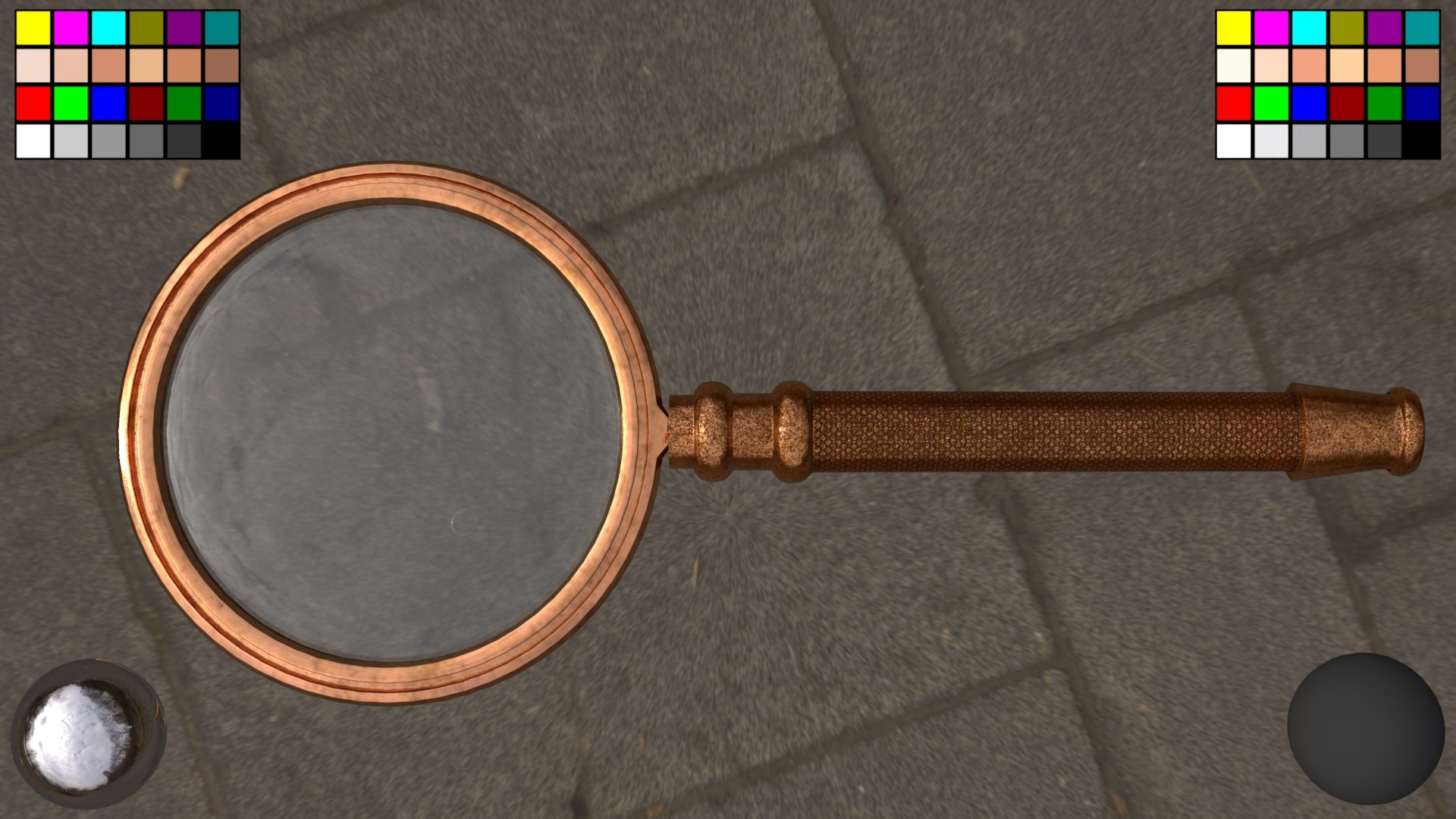 3D Magnifying Glass Model - TurboSquid 1307714