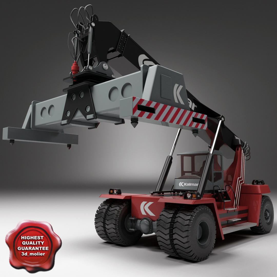 max kalmar reach stacker container