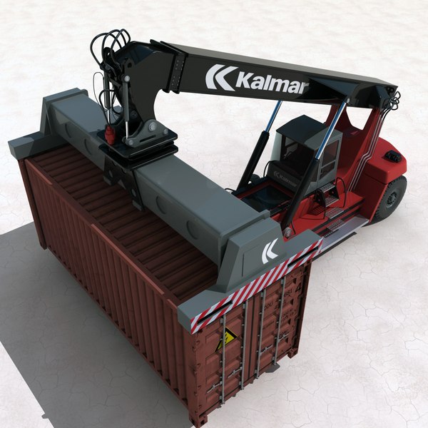 max kalmar reach stacker container