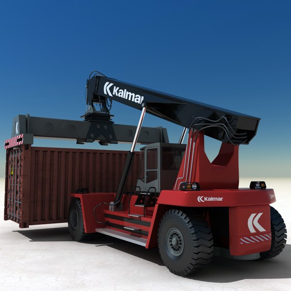 max kalmar reach stacker container