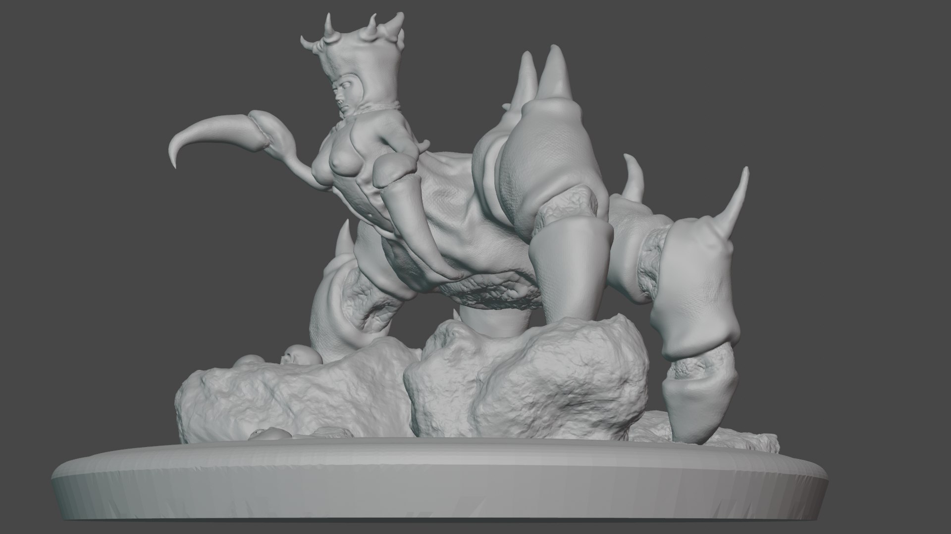 3D Crypt Queen model 3D model - TurboSquid 2138692