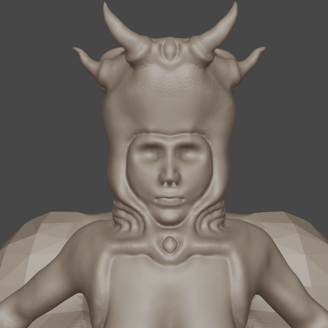 3D Crypt Queen model 3D model - TurboSquid 2138692