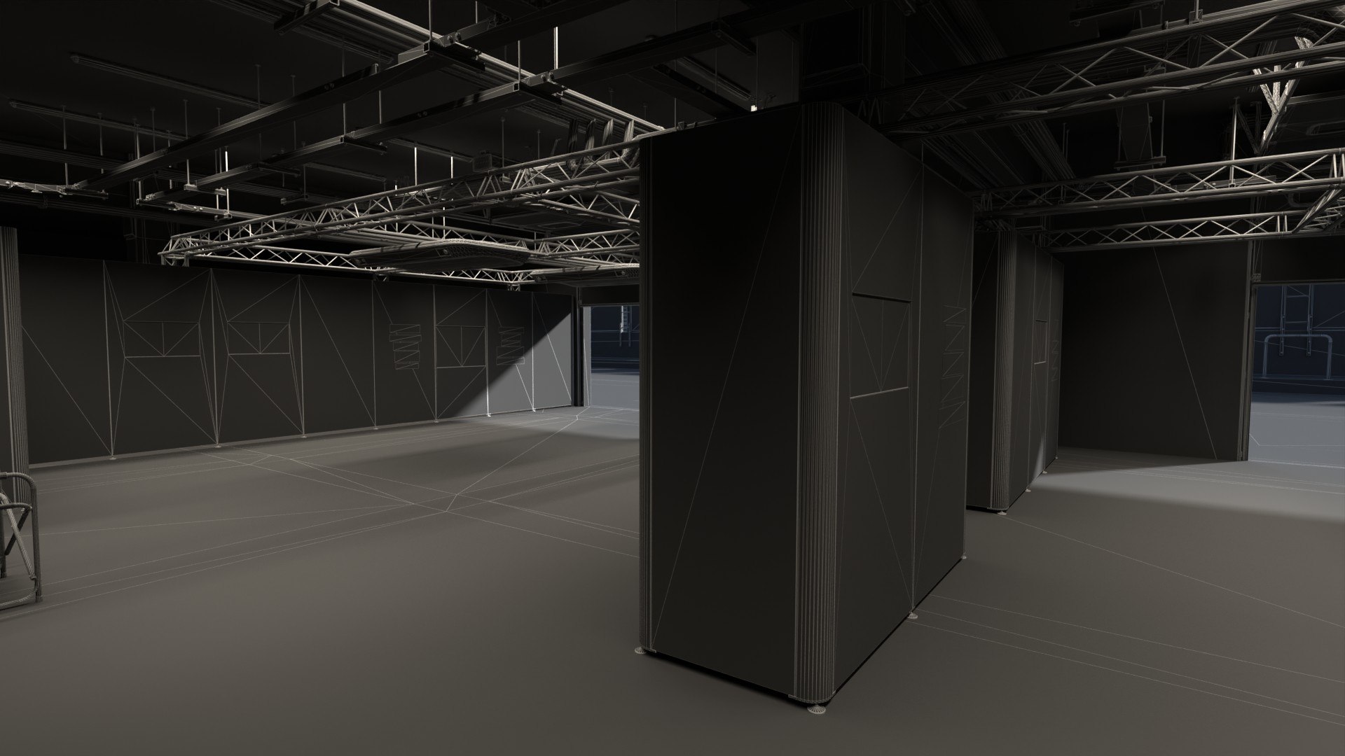 Base Racing Team Garage 4 3D Model - TurboSquid 2267222
