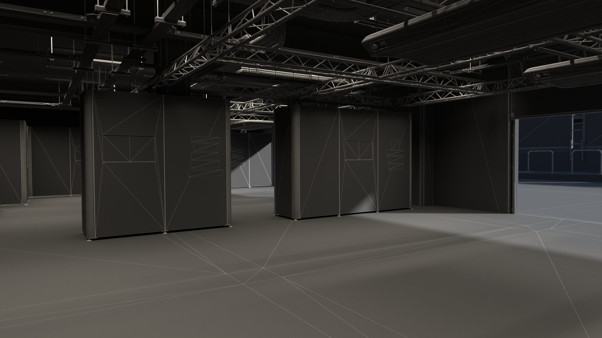 Base Racing Team Garage 4 3D Model - TurboSquid 2267222