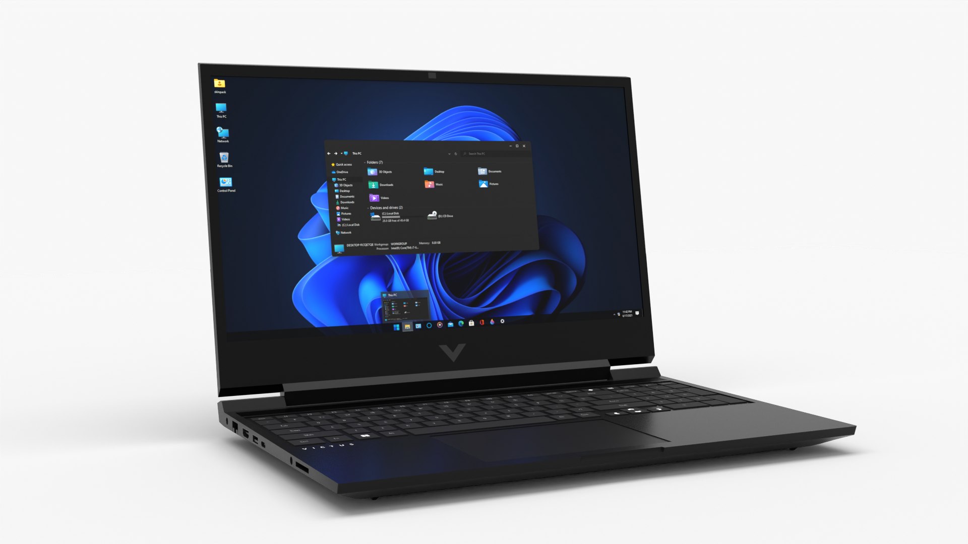 3D Gaming Laptop- HP VICTUS - TurboSquid 2214533
