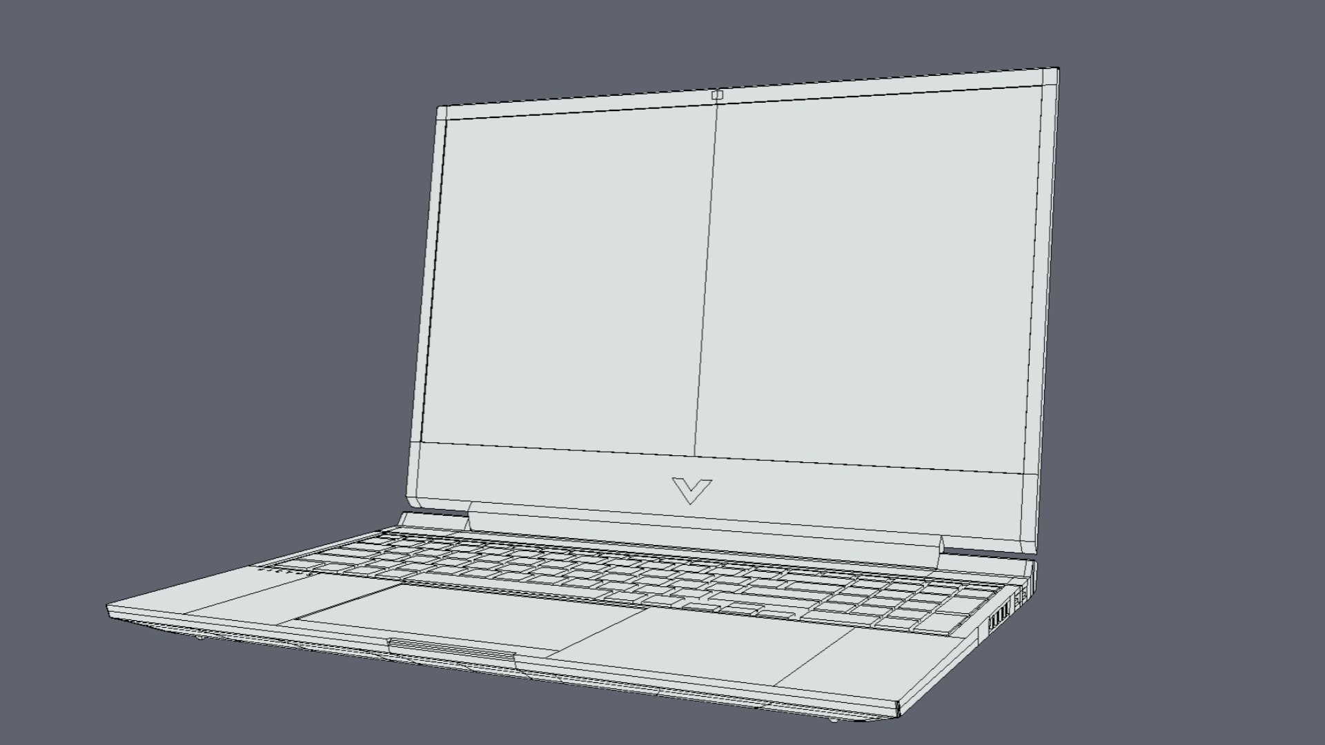 3D Gaming Laptop- HP VICTUS - TurboSquid 2214533