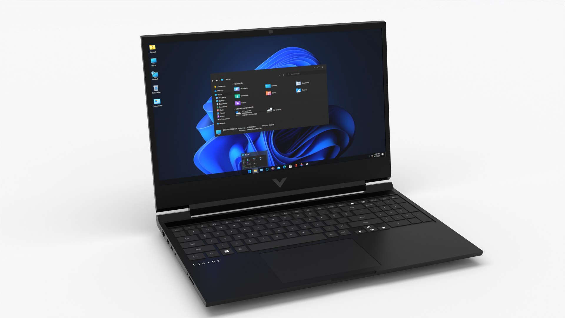 3D Gaming Laptop- HP VICTUS - TurboSquid 2214533