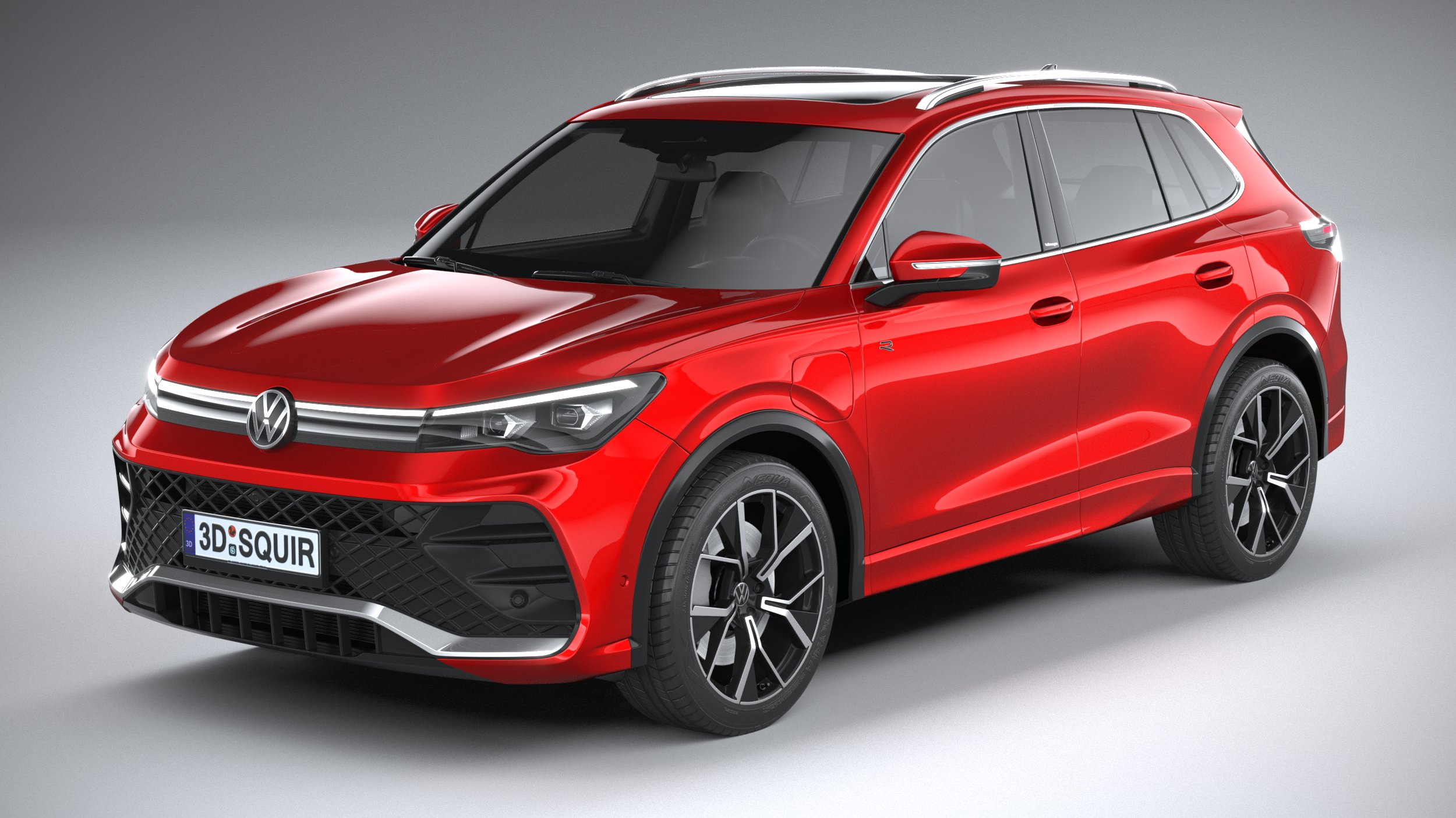 modelo 3d Volkswagen Tiguan R 2024 - TurboSquid 2146636