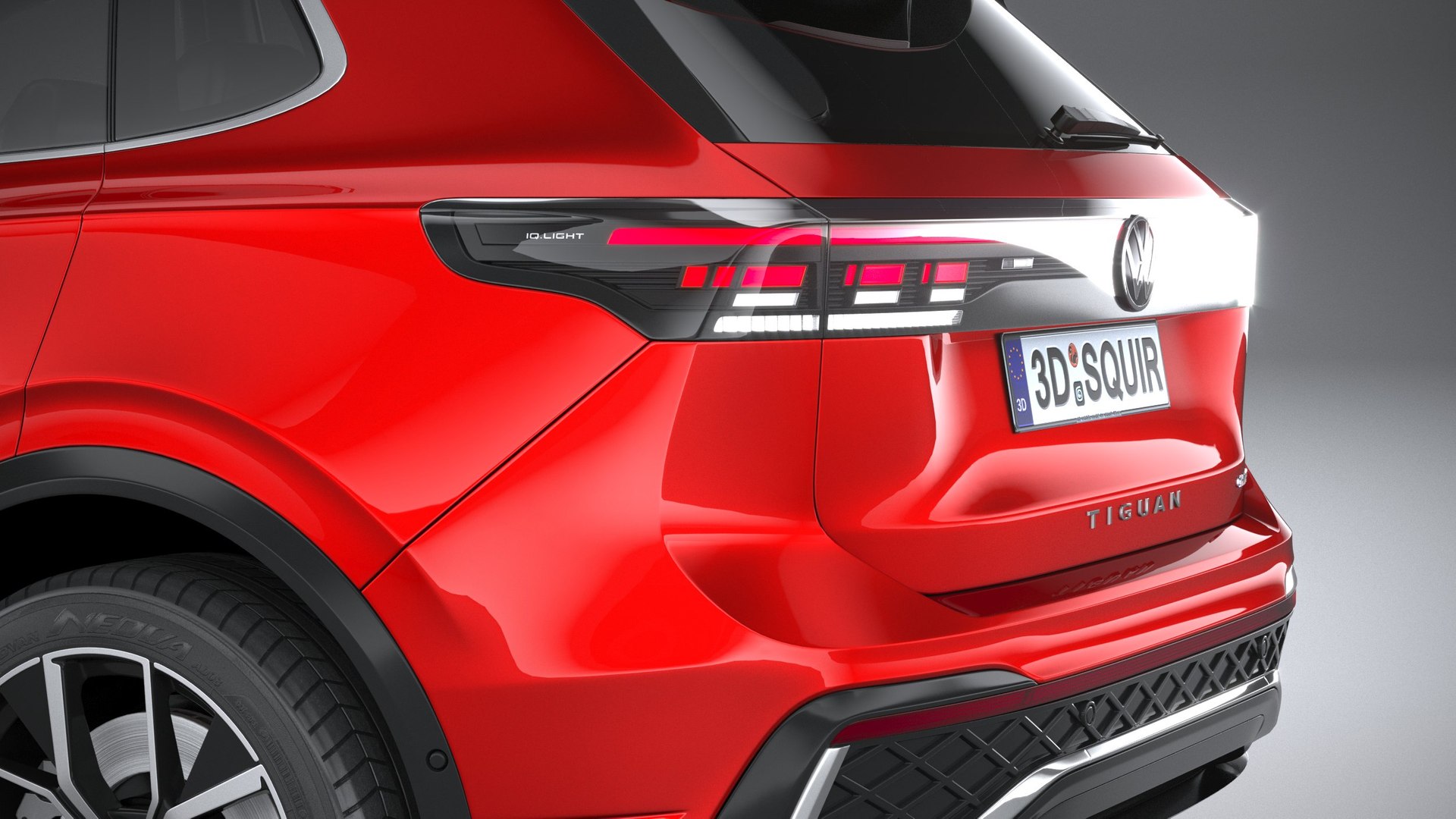 3D Volkswagen Tiguan R 2024 - TurboSquid 2146636