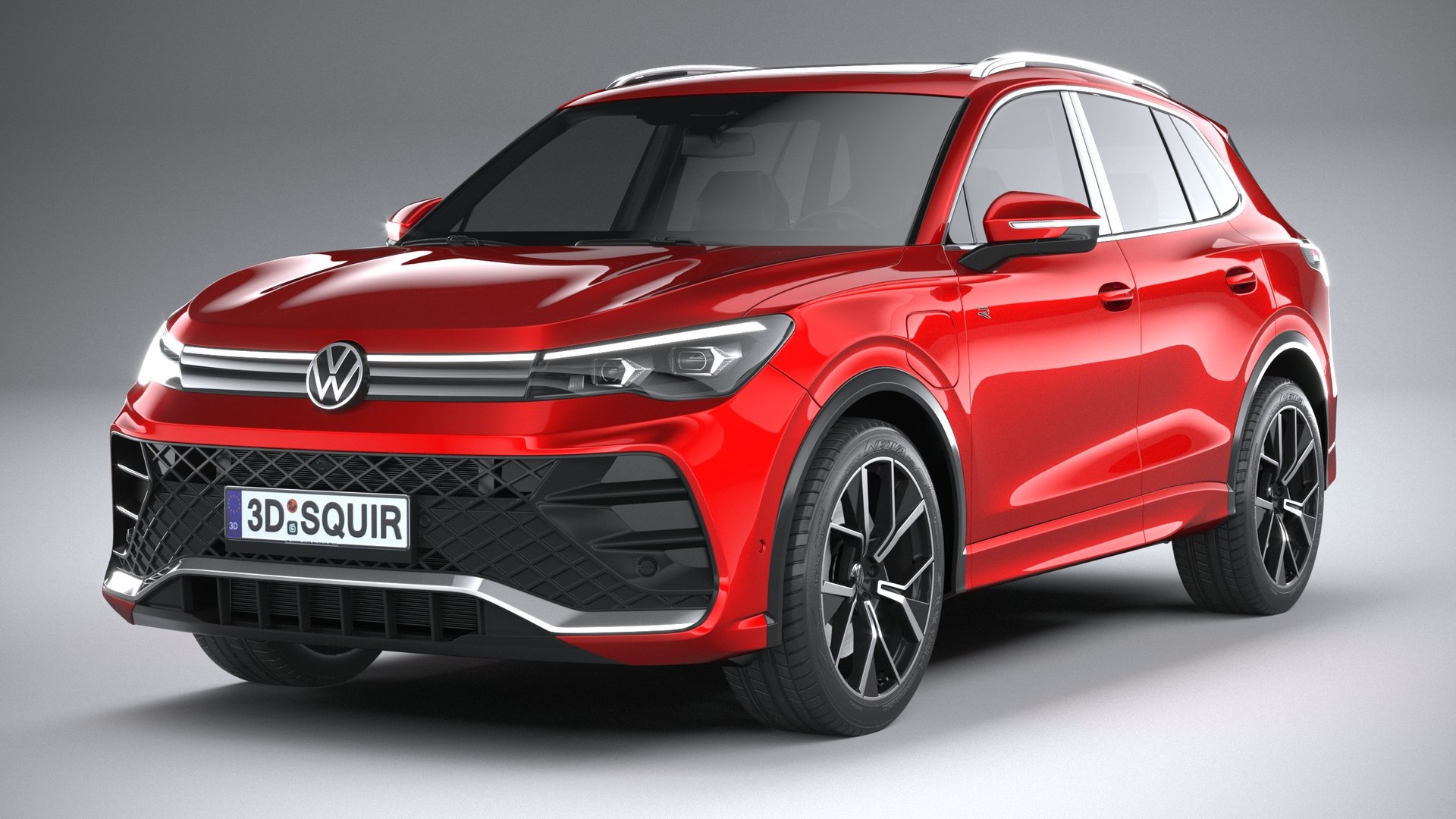 3D Volkswagen Tiguan R 2024 - TurboSquid 2146636