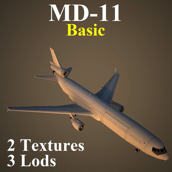 Mcdonnell Douglas MD-11 3D Models for Download | TurboSquid