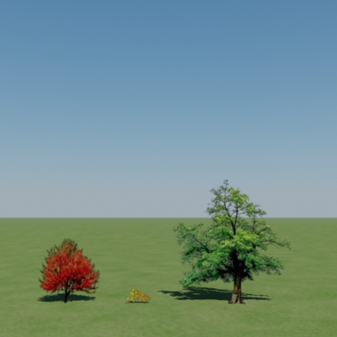 Billboard Trees Kind Planes 3d Max